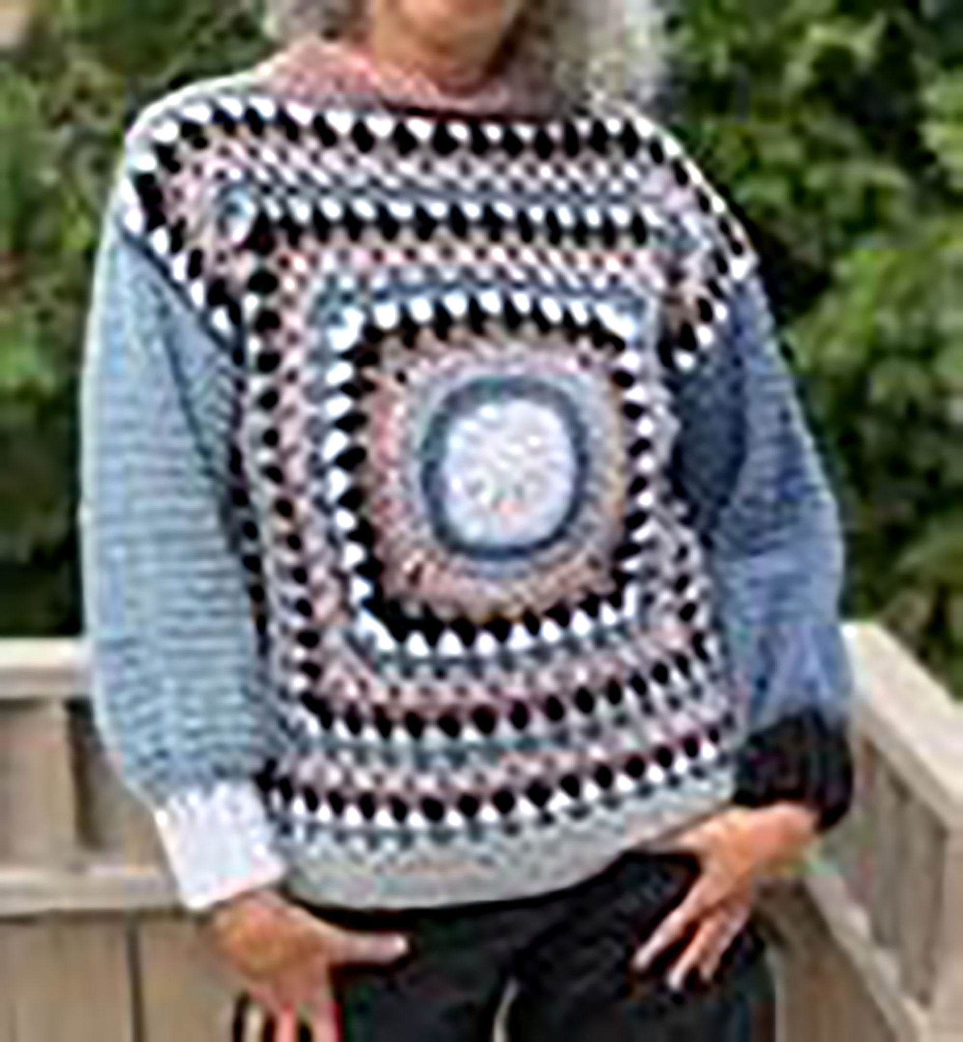 Sunny Granny Square Sweater: Free Crochet Pattern - Carroway Crochet