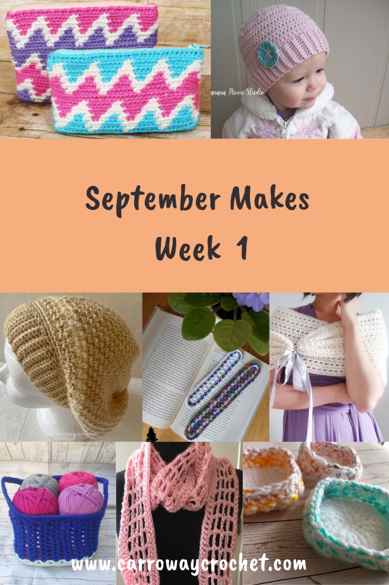 September Makes: Free Fall Crochet Patterns. - Carroway Crochet