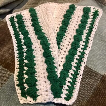 Bobble Stitch Dishcloth: Free Crochet Pattern - Carroway Crochet