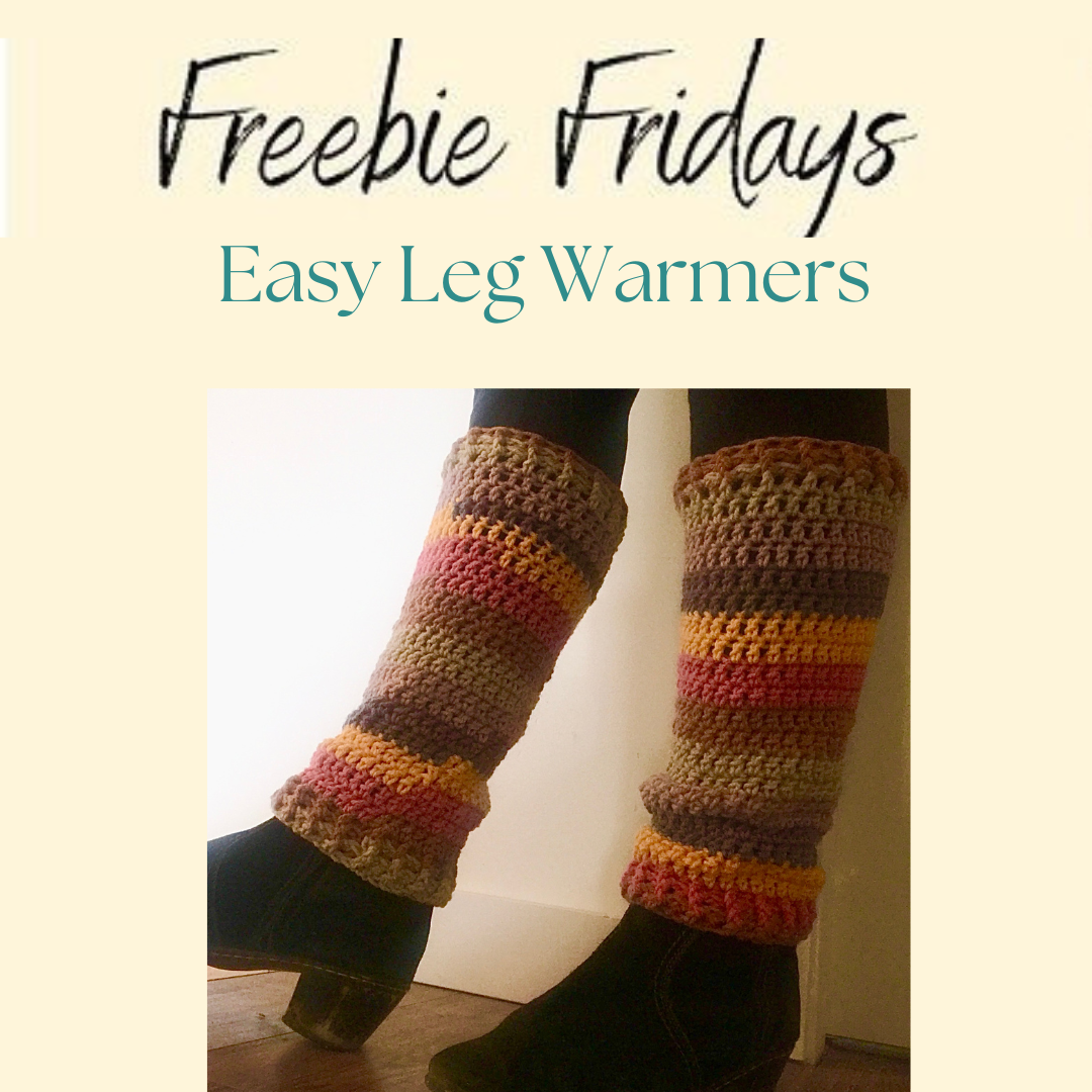 Easy Crochet Leg Warmers Free Pattern - Carroway Crochet