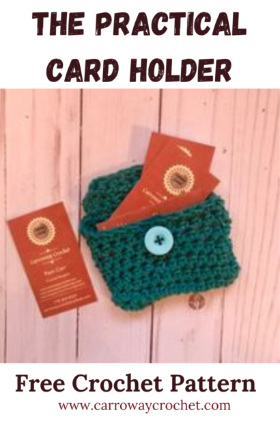 Free Crochet Card Holder Pattern The Practical Card Holder Carroway