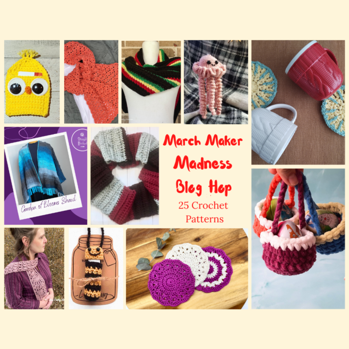 March Maker Madness Free Patterns 2024 - Carroway Crochet