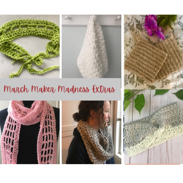 March Maker Madness Free Patterns 2024 - Carroway Crochet